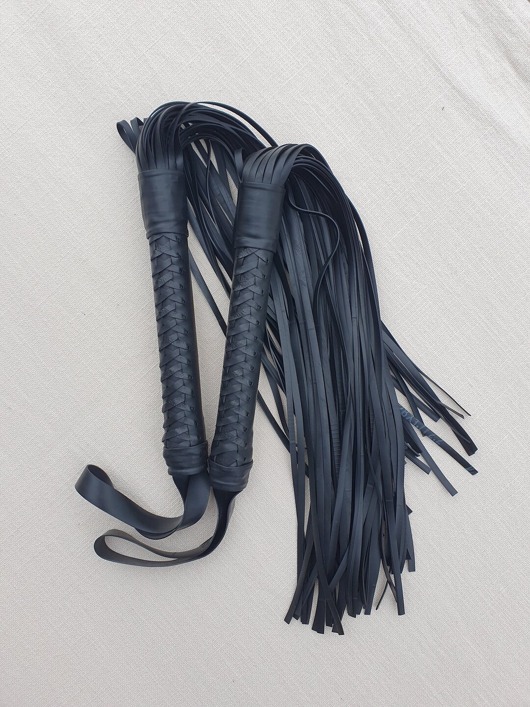 Double Whip Bdsm Games for Adults, Rubber, Washable and Vegan Handmade ...