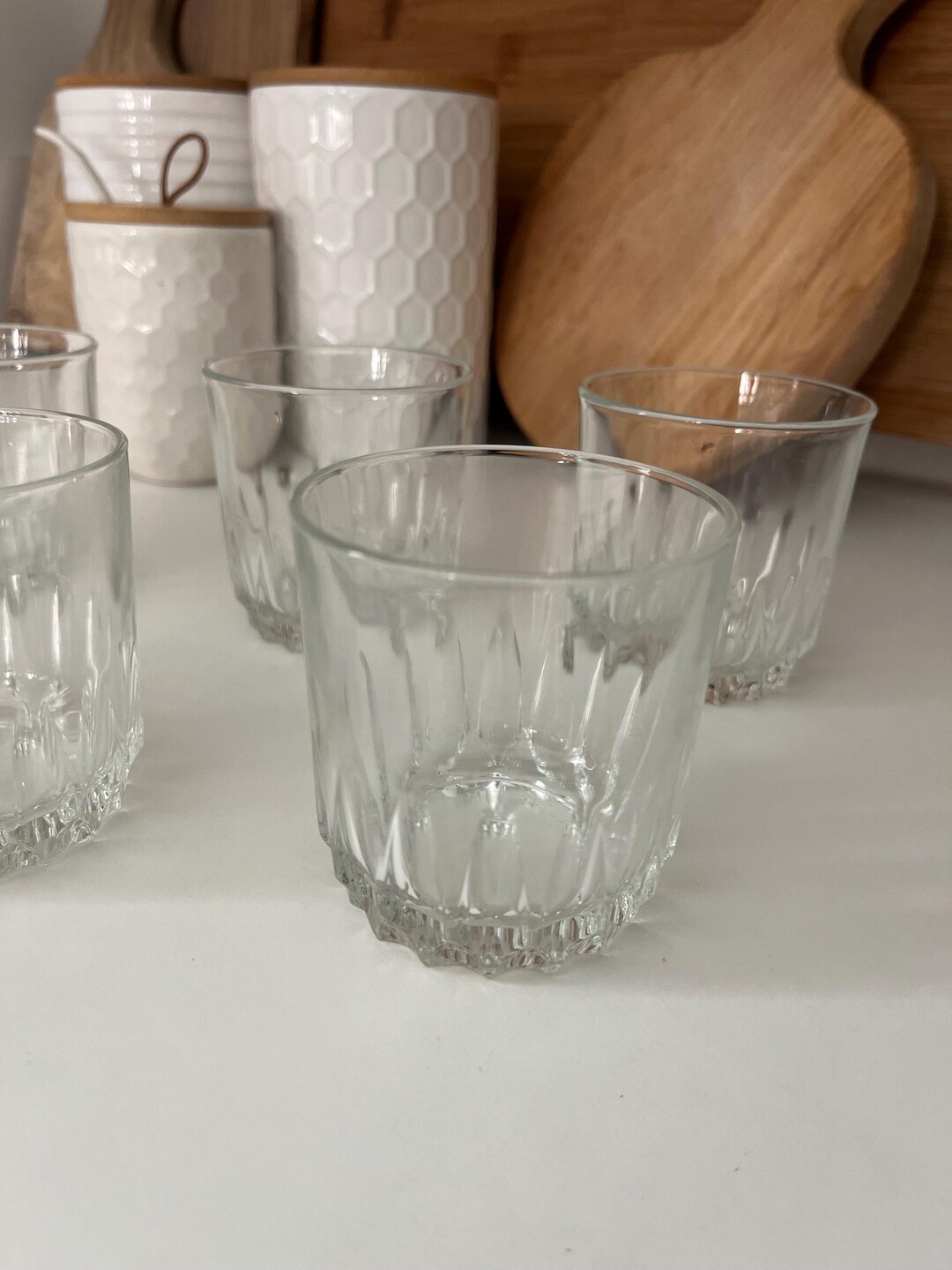 Vintage Clear Arcoroc France Lancer Rocks Glasses | Sets of 4 - Etsy