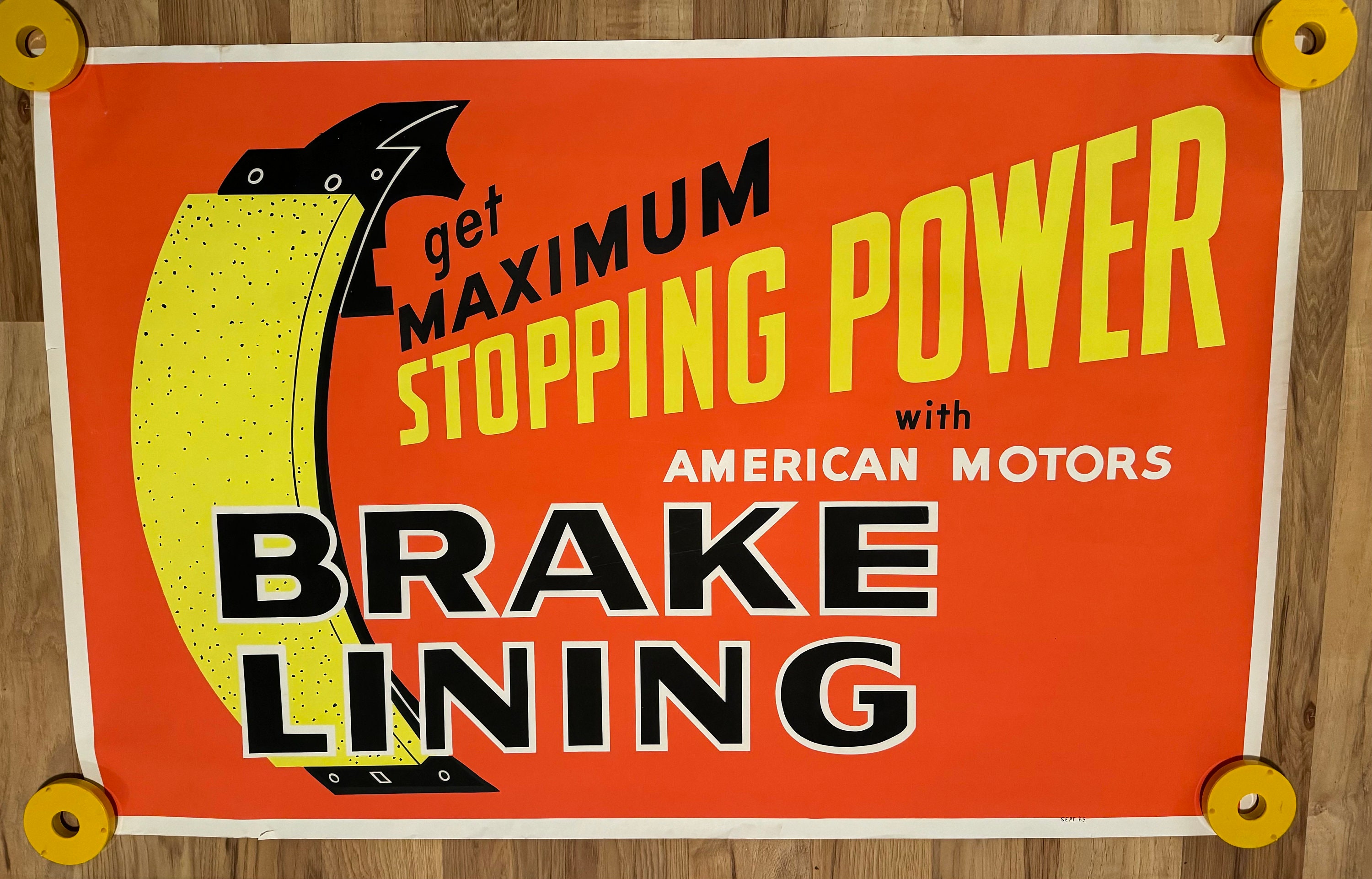 Vintage 1960’s AMC Rambler Dealership Automotive Service Posters | SOLD ...
