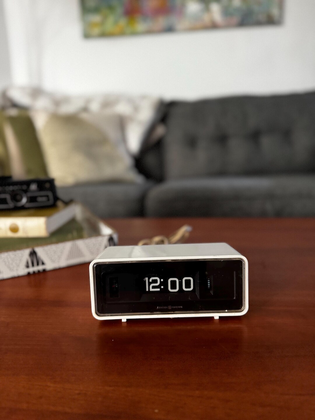 Vintage GE General Electric Cream Plug-in Flip Clock WORKS - Etsy