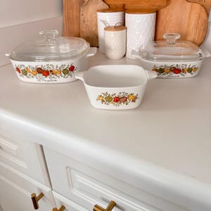 Vintage Corning Spice of Life Casserole Dishes - SOLD INDIVIDUALLY - Etsy