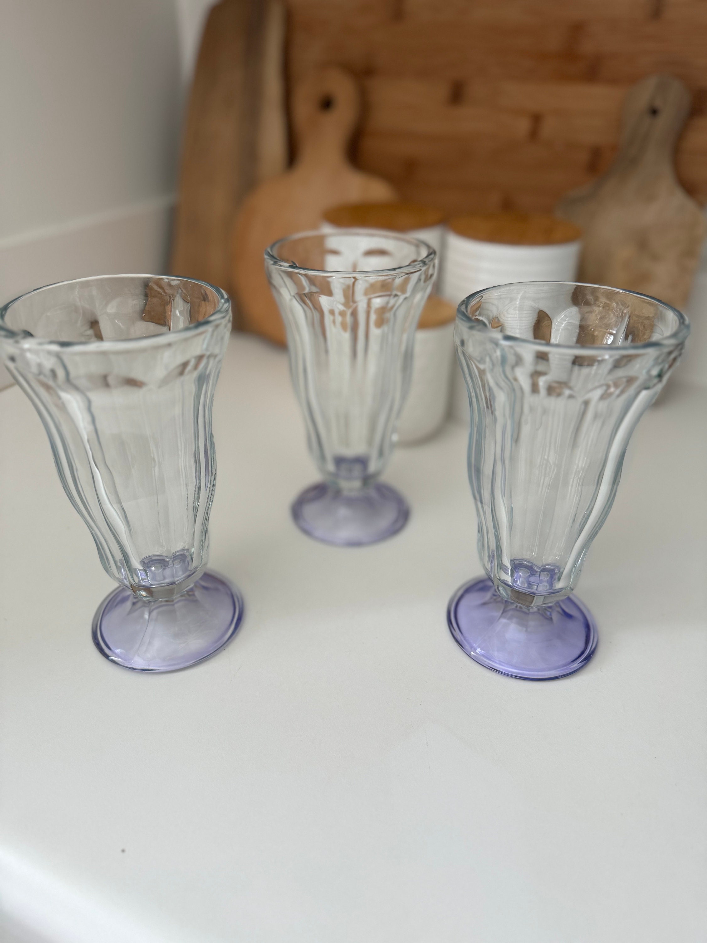 Old Soda Fountain Glasses