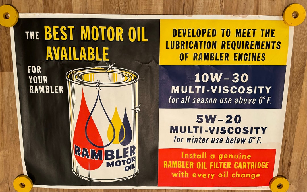 Vintage 1960- 1966 American Motors Corporation (AMC) Rambler Dealership ...