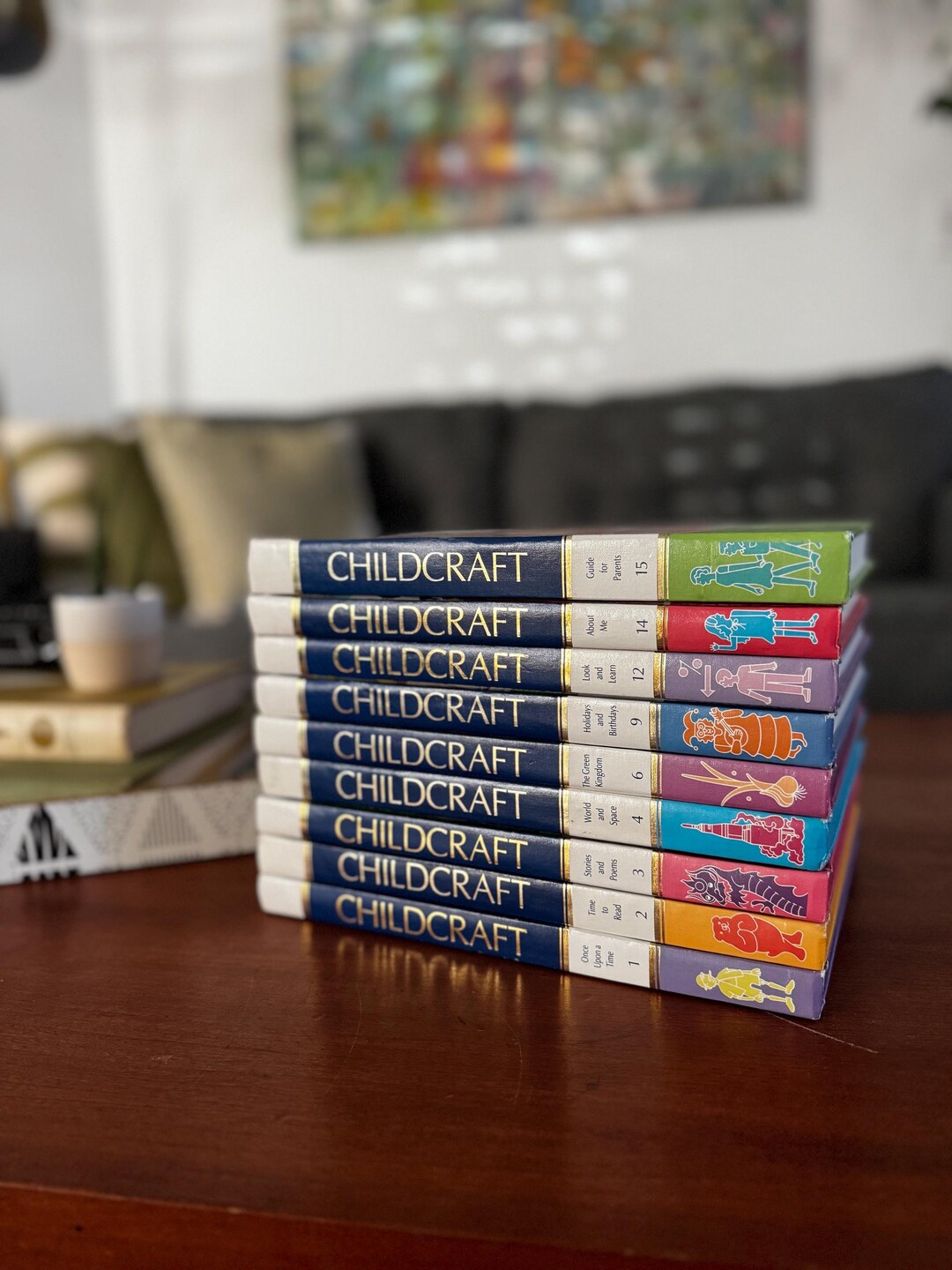 Vintage 1986 Childcraft the How and Why Library Book Series by World ...