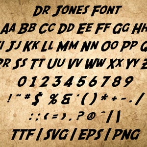 Indiana Jones Logo Svg - Etsy