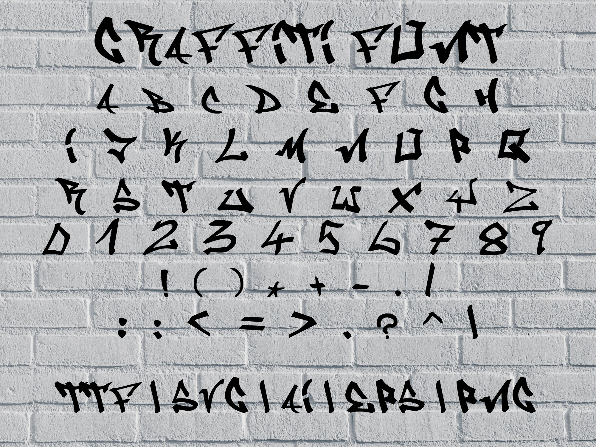 The Word English In Graffiti