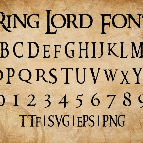 Lord of the Ring - Etsy