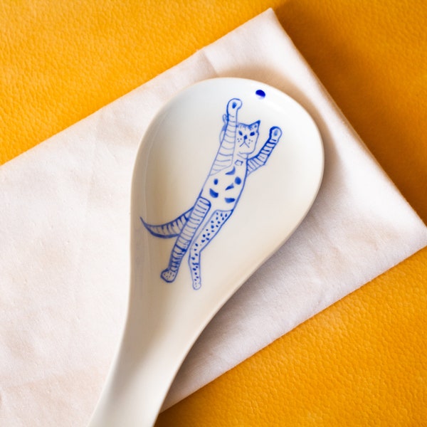 Cat Spoon Rest - Etsy