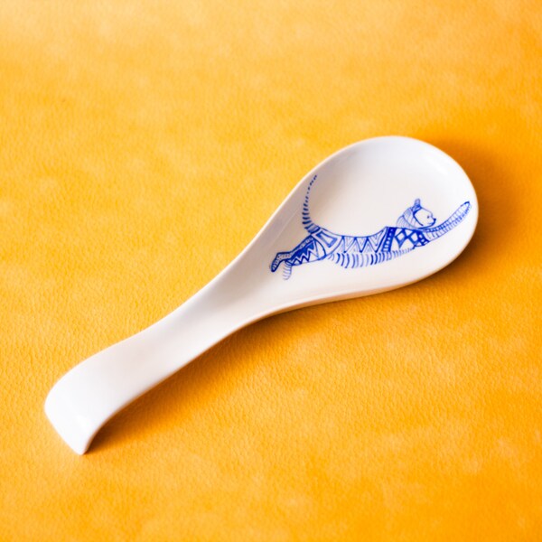 Cat Spoon Rest - Etsy
