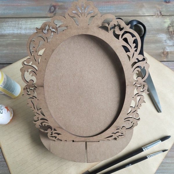 Chipboard Frame - Etsy