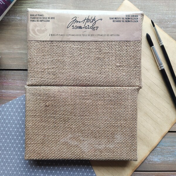 Burlap Canvas - Etsy