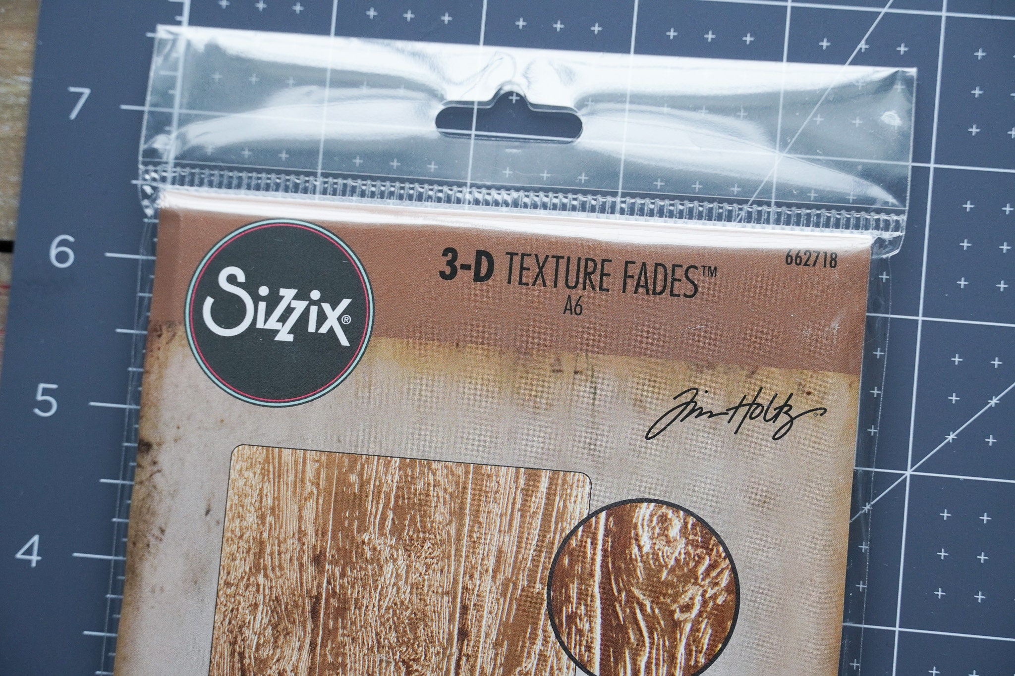 Tim Holtz Wood Embossing Folder Wood Grain Embossing Lumber - Etsy