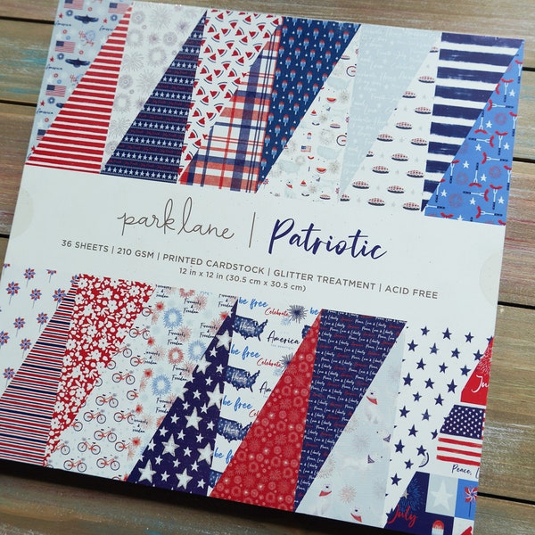 Patriotic Scrapbook - Etsy