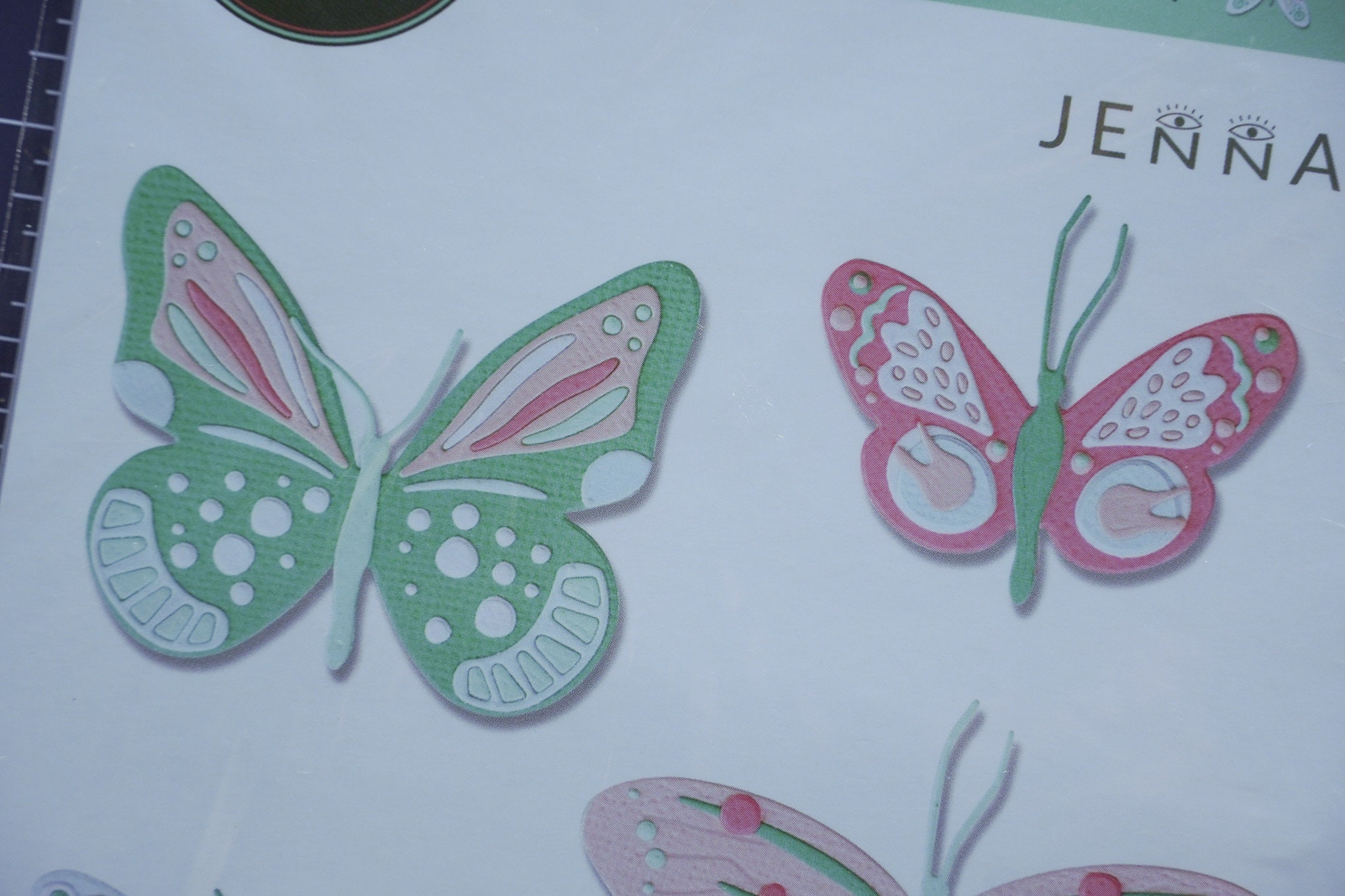 Sizzix Patterned Butterflies Die Set Die Cutting Dies - Etsy