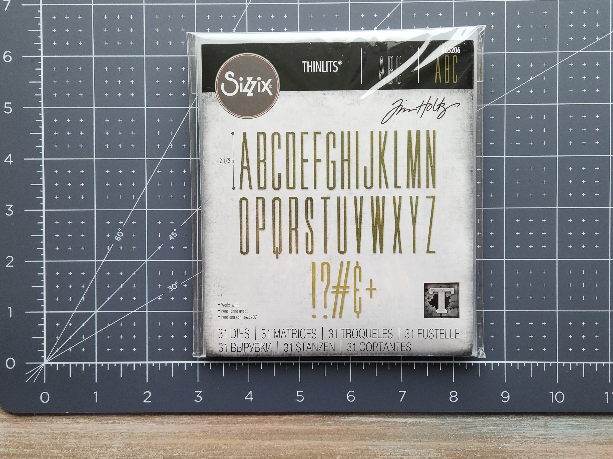 Tim Holtz Alphabet Dies Alphabet Die Set Symbols Die Set - Etsy