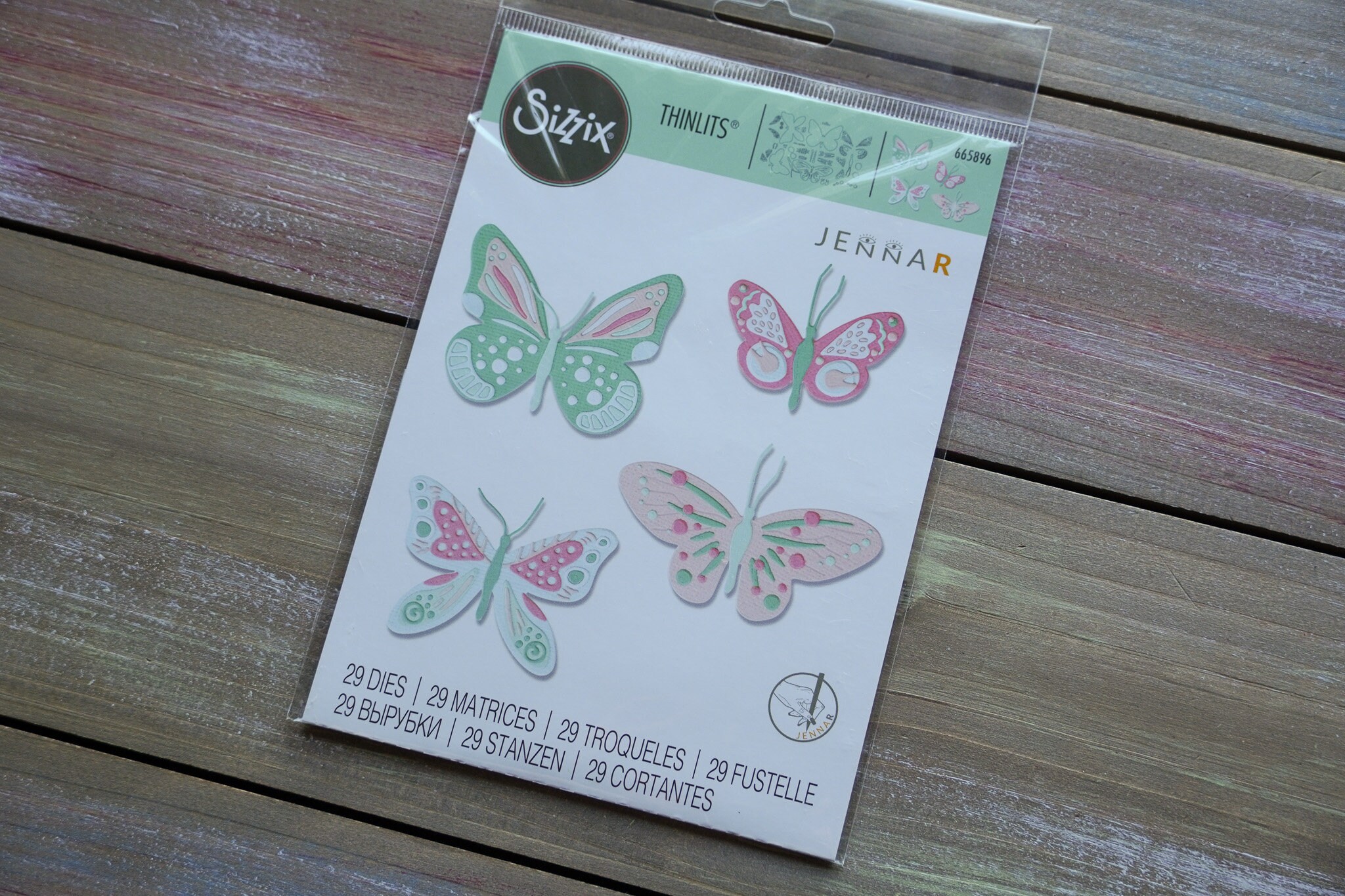 Sizzix Patterned Butterflies Die Set Die Cutting Dies - Etsy