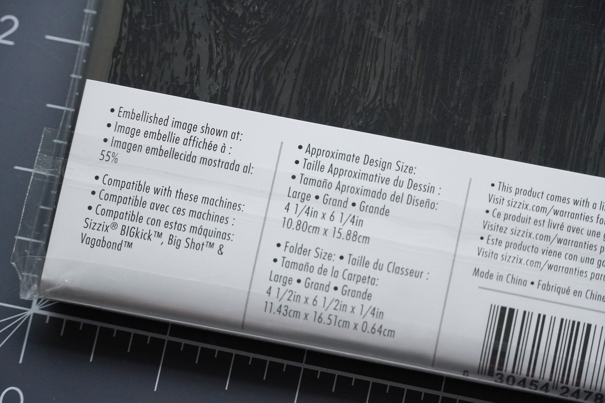 Tim Holtz Wood Embossing Folder Wood Grain Embossing Lumber - Etsy