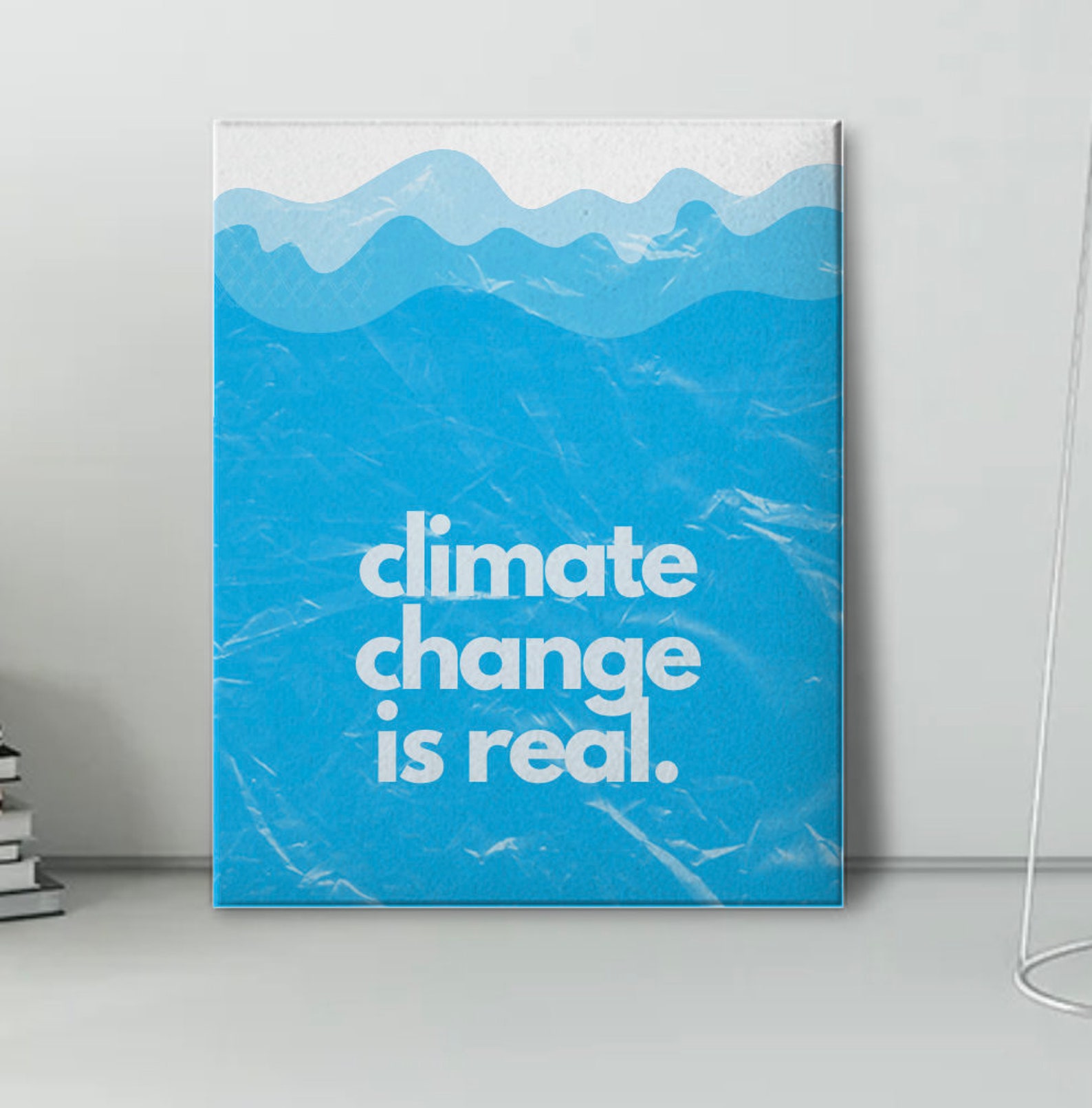 Climate Change is Real Design - Etsy