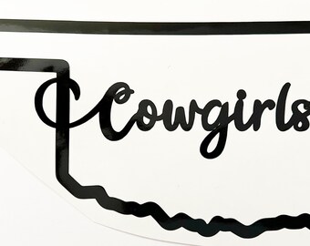 Oklahoma State University Mom Decal - Etsy