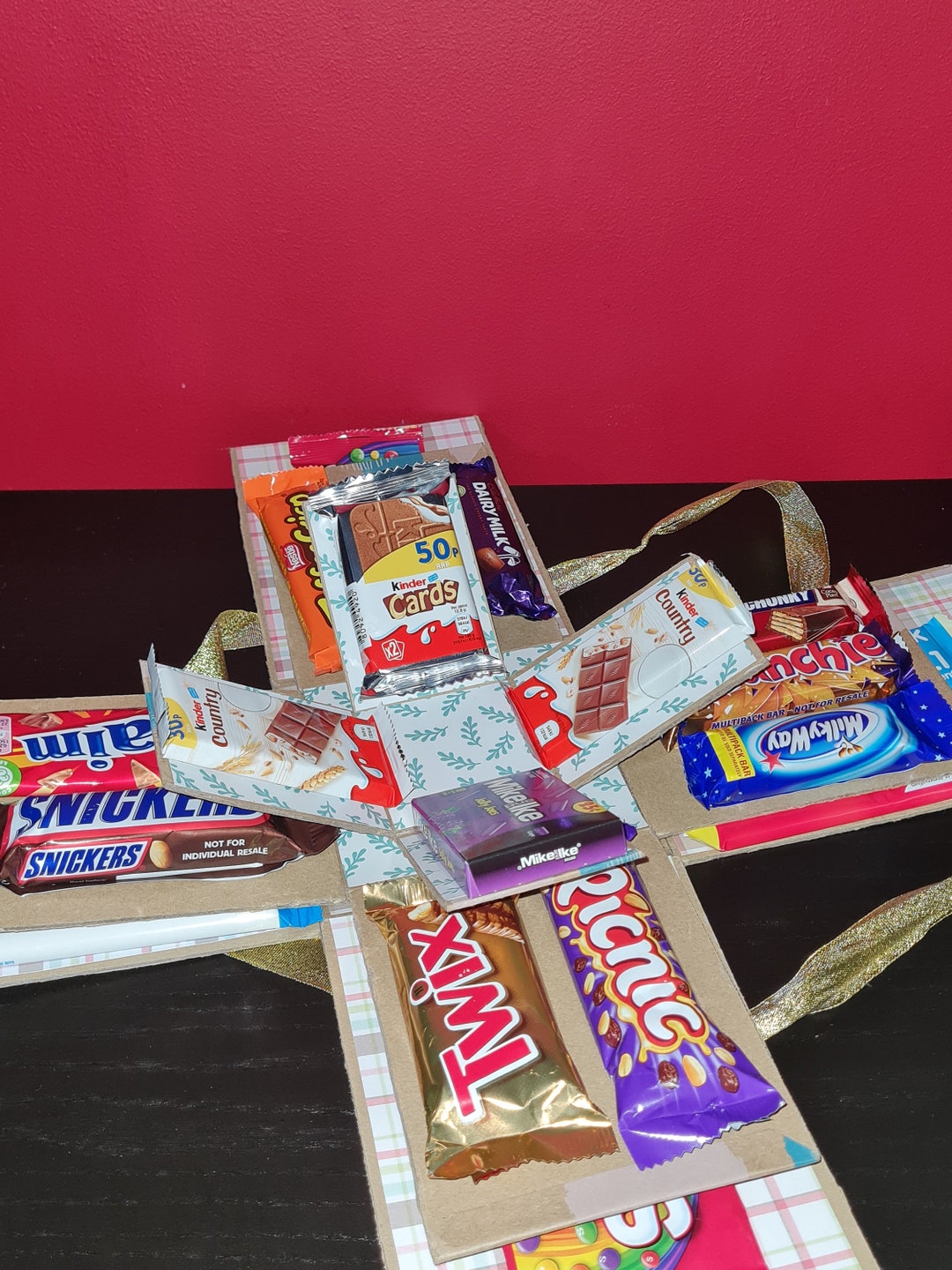 Exploding Chocolate Box - Etsy UK