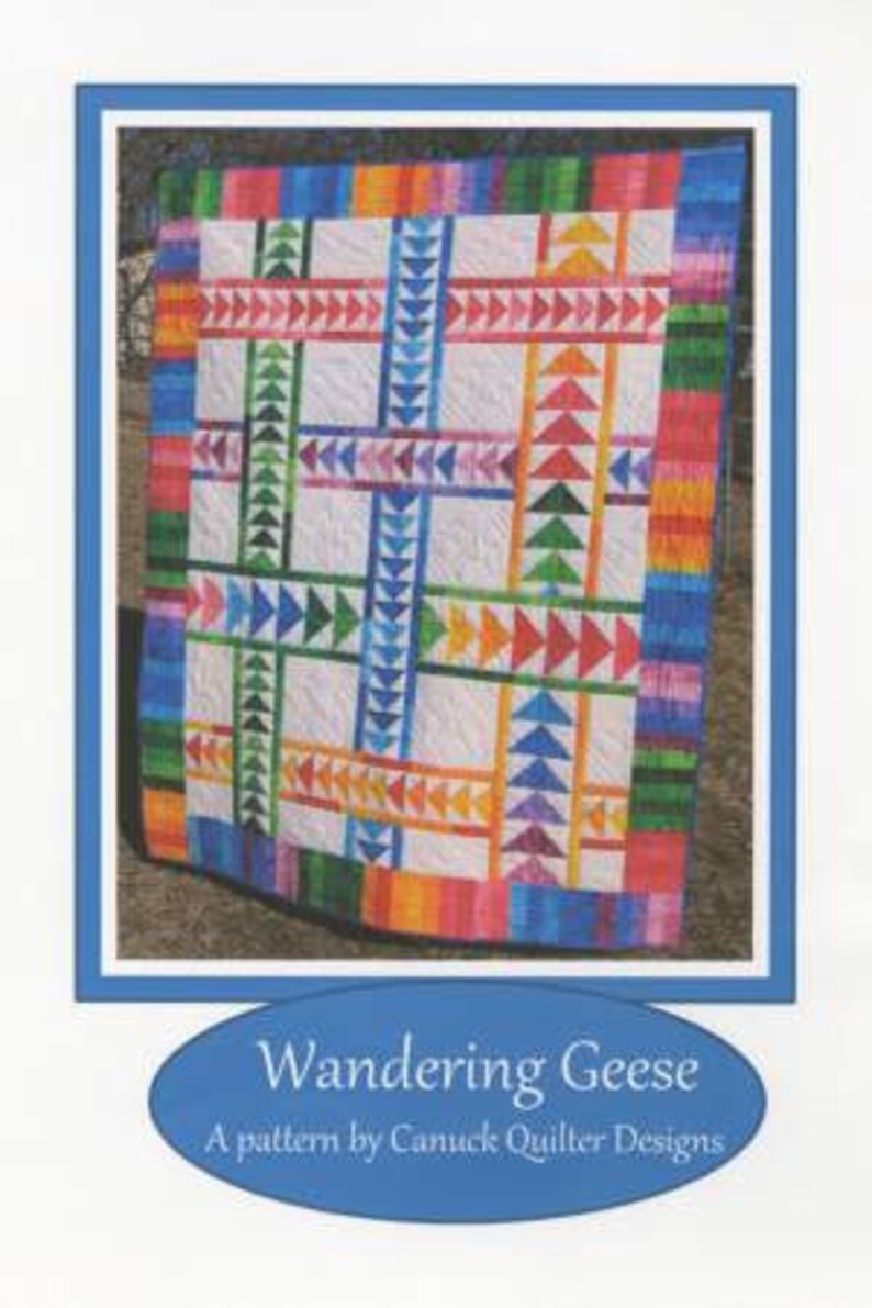 Wandering Geese Quilt Pattern - Etsy