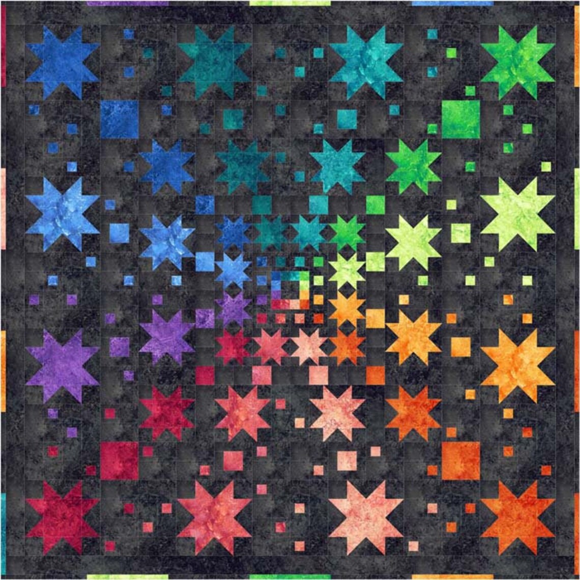 Star Burst Quilt Pattern - Etsy
