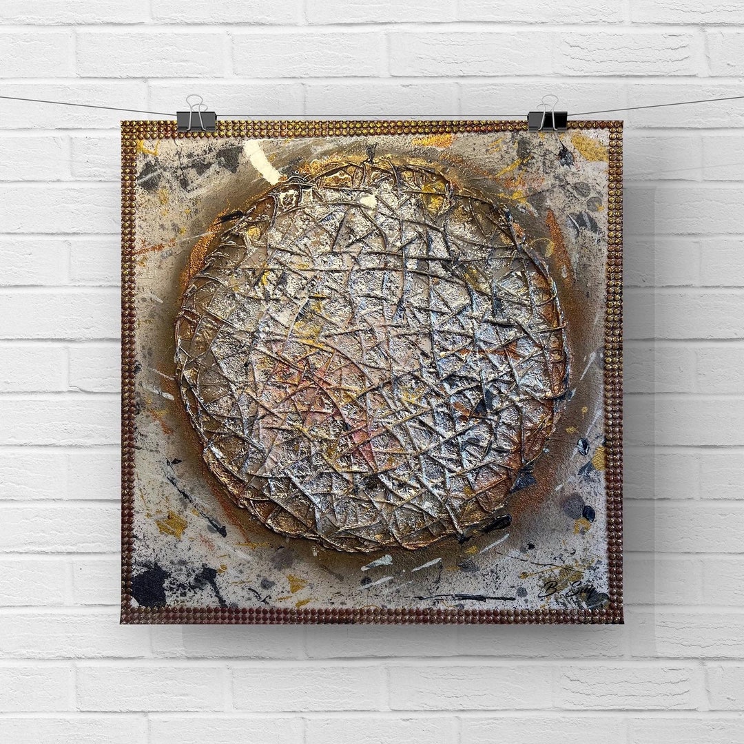 Abstract Painting Cosmic Cloud Infinity - Etsy