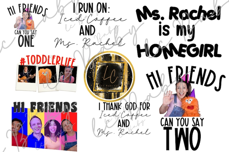 Ms. Rachel PNG BUNDLE, Ms Rachel Mom Png, Songs for Littles Png, Ms ...