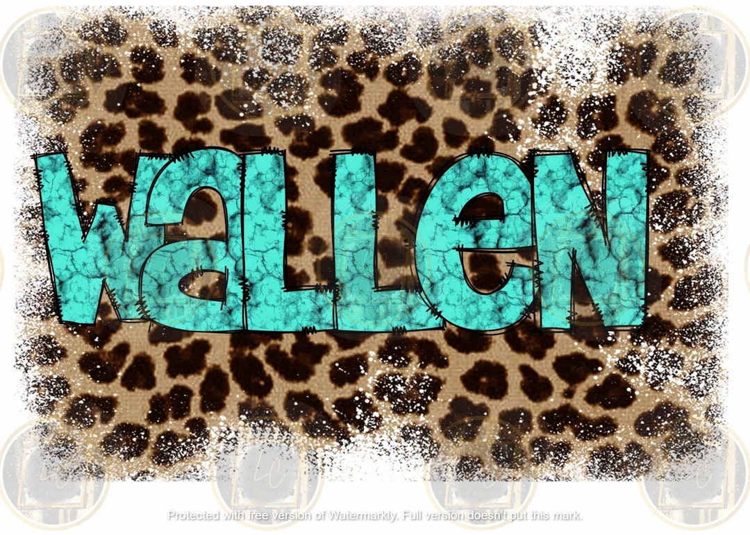 Wallen Png,play Me Some Wallen - Retro Western - Sublimation PNG ...