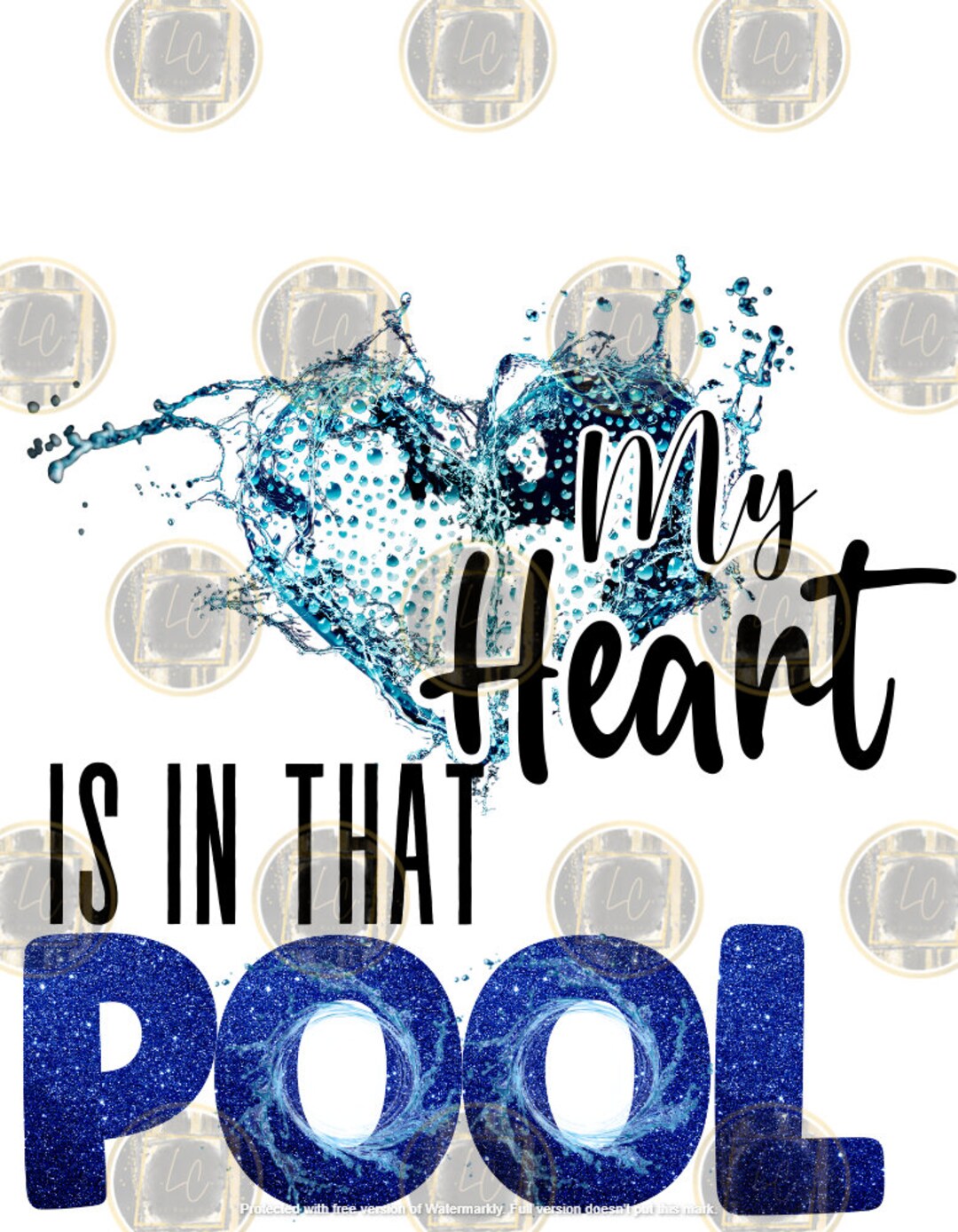 My Heart is in That Pool, Swim Team Mom, Swim Mom Png, Swim Mom Shirt ...