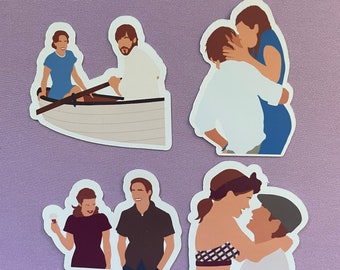 The Notebook Rain Kiss Card I Want All of You Forever - Etsy
