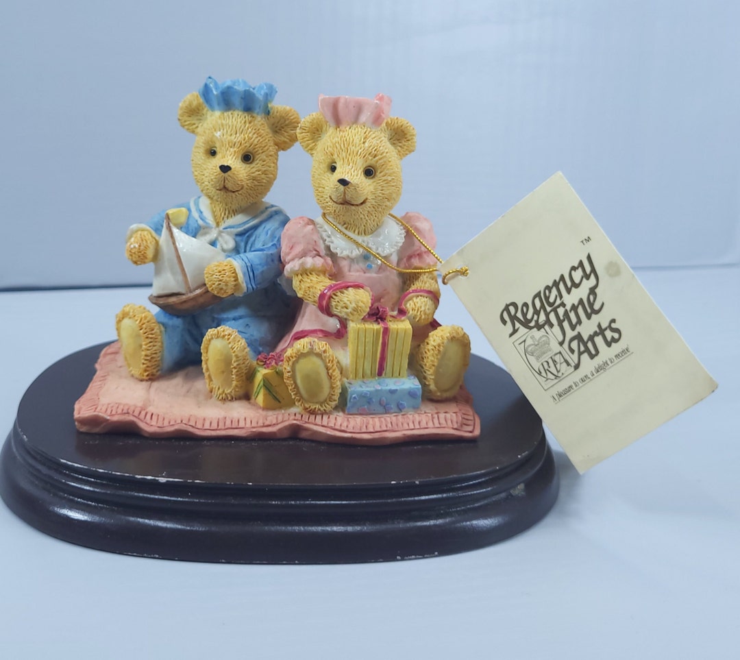 Regency Fine Arts Rare Vintage Betty and Bramble Figurine Collectable ...