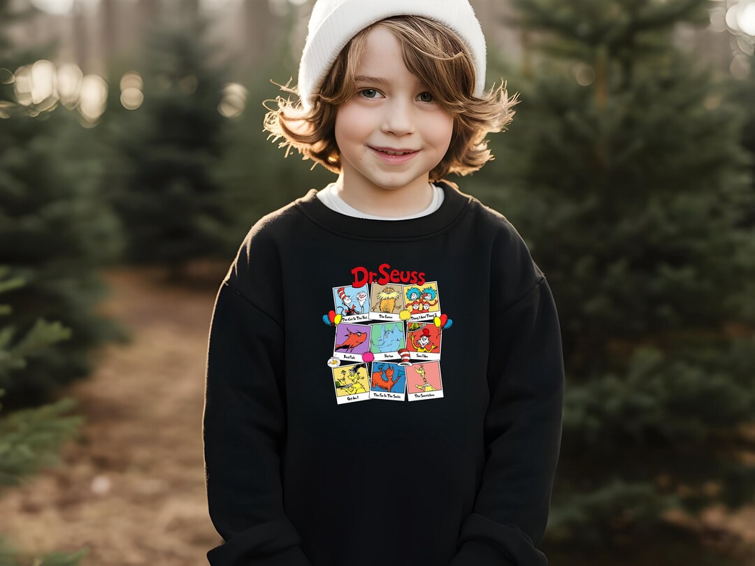 Baby Dr Seuss Sweatshirt, Dr Seuss Kids Hoodie, Toddler Seuss ...