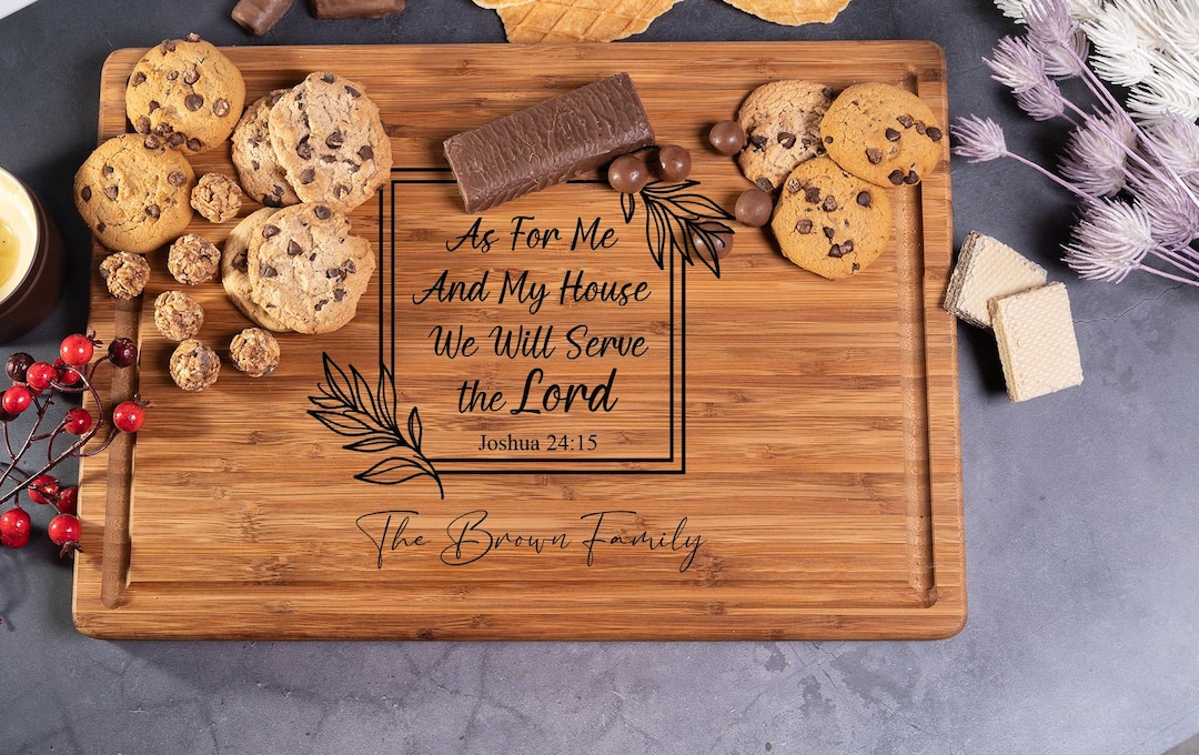 Bible Verse Cutting Board, Christian Wedding Gift, Catholic Gift ...