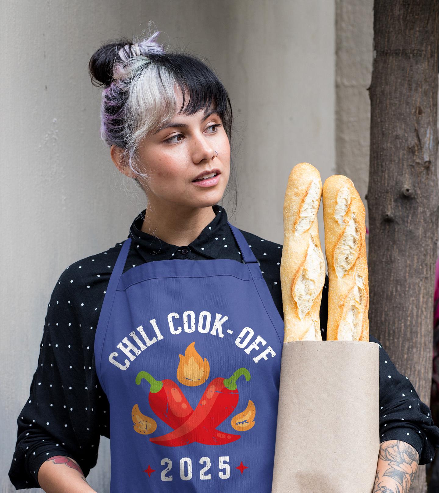 Personalized Chili Cook off Aprons, Custom Hot Pepper Cooking Contest ...