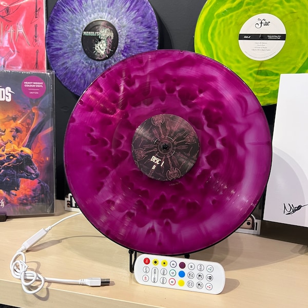 Vinyl Record Display - Etsy