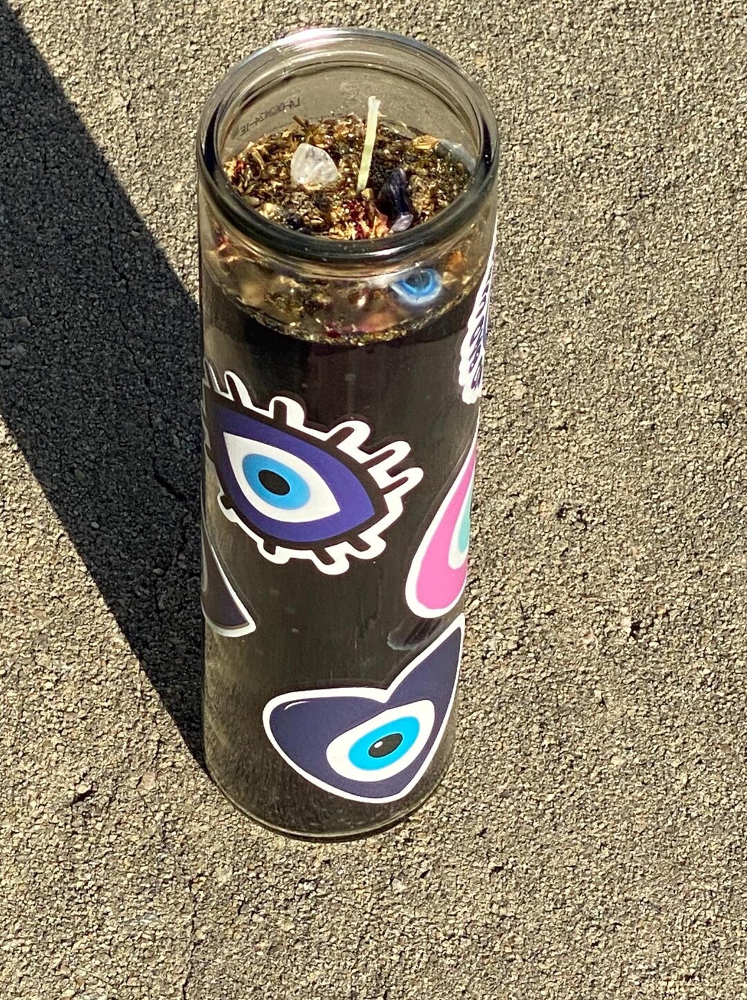 Black Protection Candle / 7 Day Candle/ Candle Ritual/ Protection ...