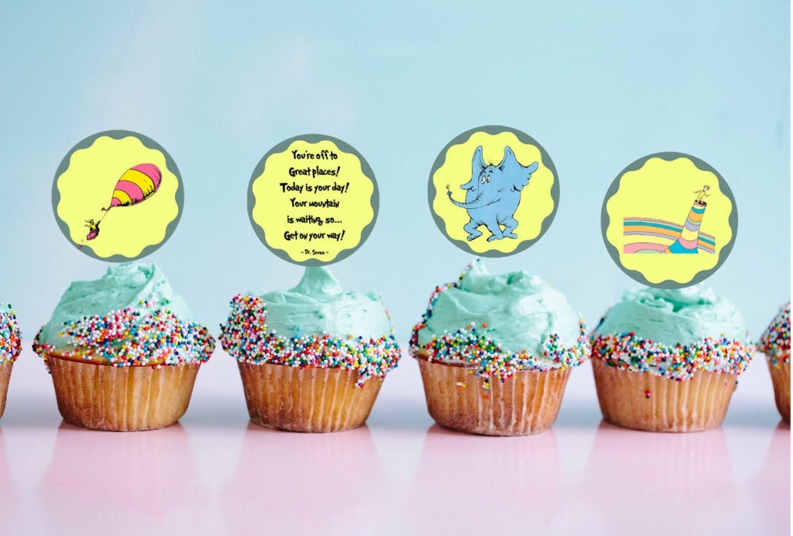 PRINTABLE oh, the Places You'll Go Party Package Dr. Seuss Graduation ...