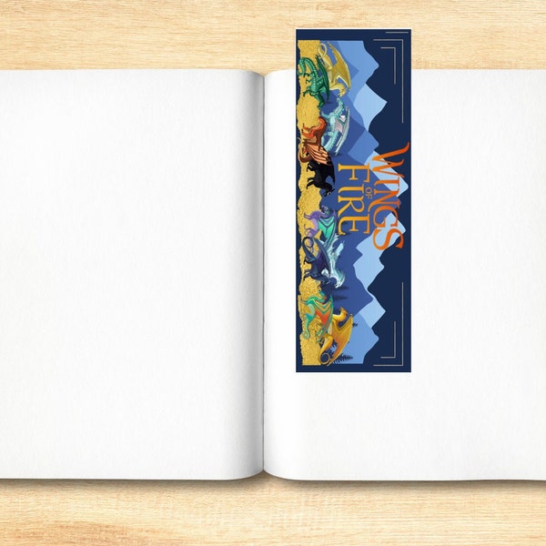 Bookmarks Wings of Fire - Etsy