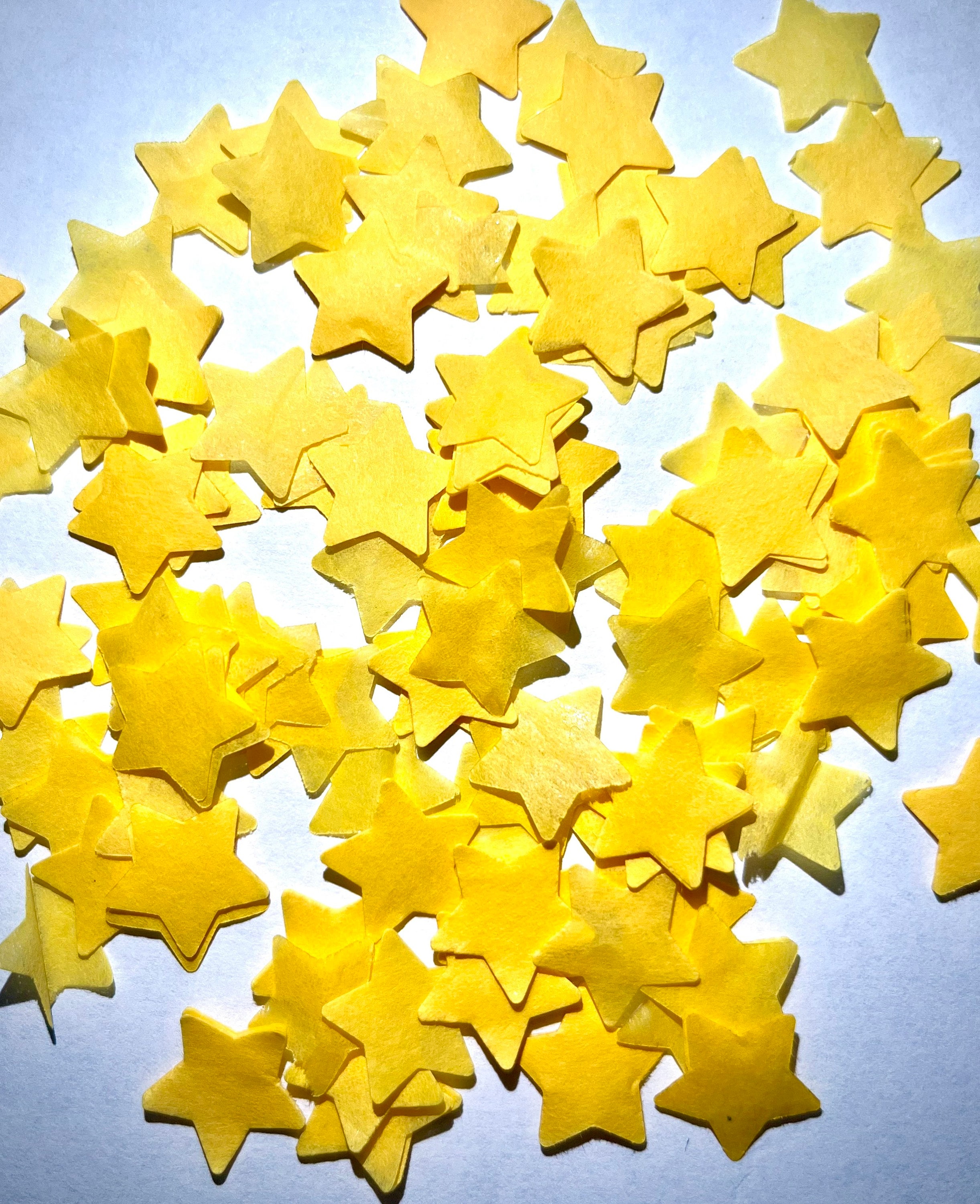 Biodegradable Star Confetti | Pre-bagged | Ready to Use | Colours Can ...