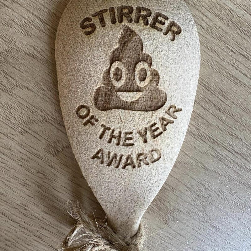 Shit Stirrer Spoon - Etsy