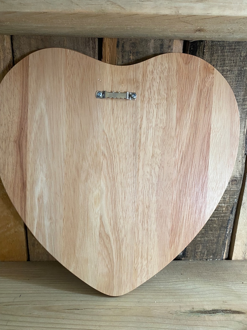 Heart Shaped Family Tree Plaque. Fully Personalised Just for You ...