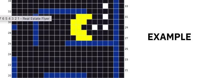 Pac-man Crochet Scarf (pattern ONLY) - Etsy