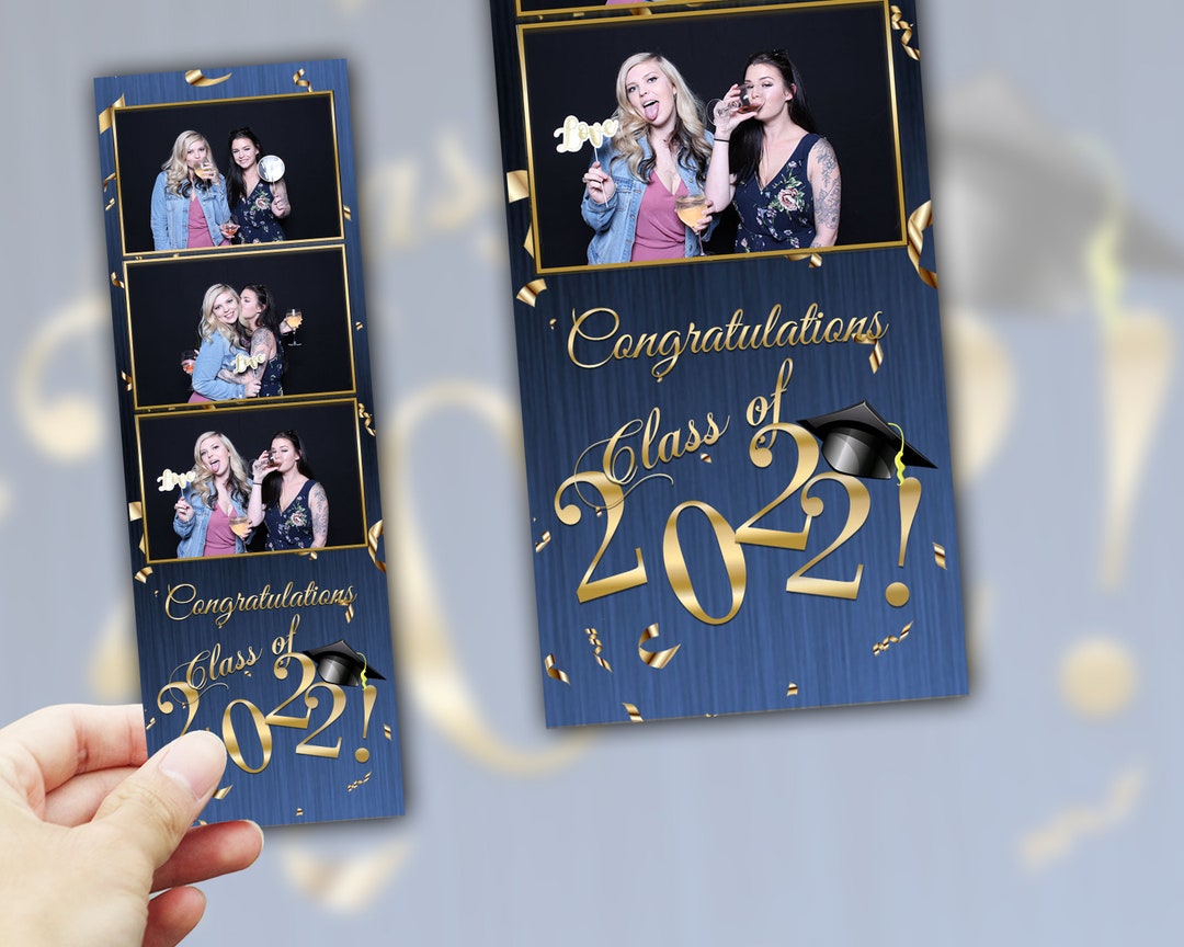 Graduation Photo Booth Template: Class of 2022 (digital Files) - Etsy