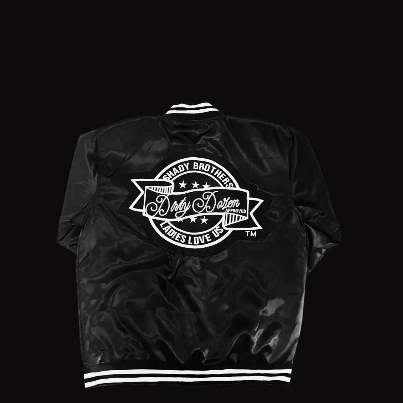 D12 Satin Ladies Love Us Varsity Jacket - Etsy