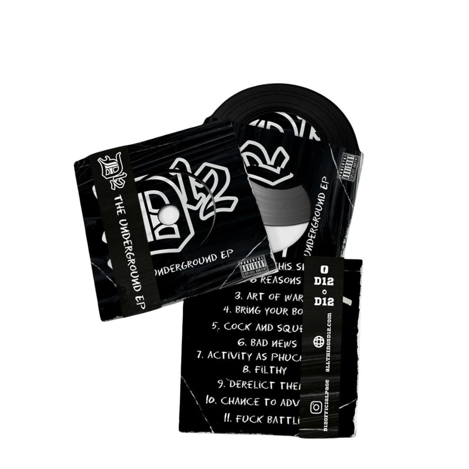 D12 Underground EP Vinyl Style CD With Obi Strip - Etsy