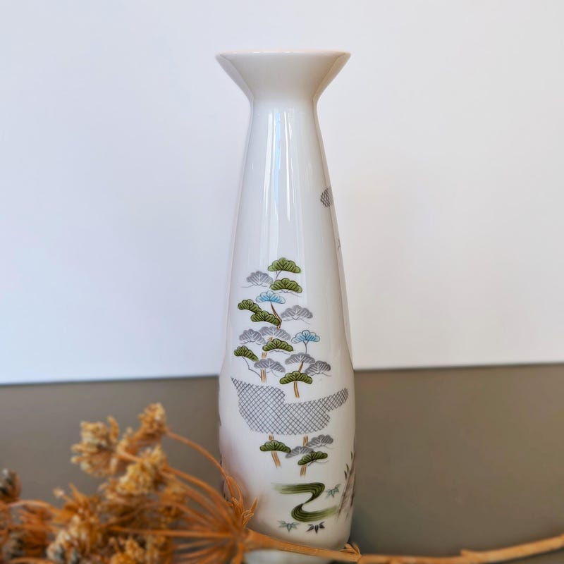 Bone China Vase - Etsy