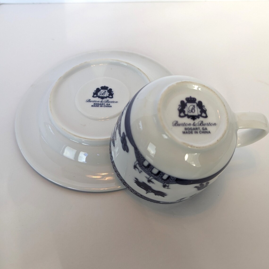 Burton & Burton Cup and Saucer, Made in China, Vintage - Etsy