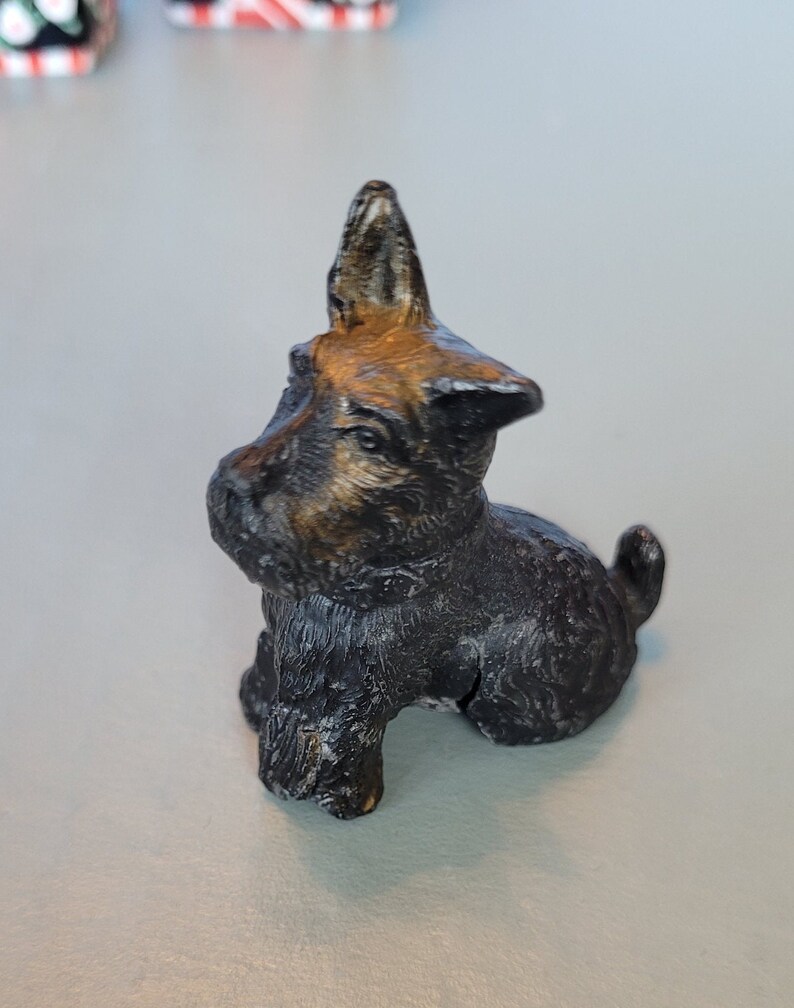 Mary Engelbreit Henry Scottie Dog Candle Holders, With Little Cast Iron ... Mary Engelbreit Henry Scottie Dog Candle Holders, With Little Cast Iron ...