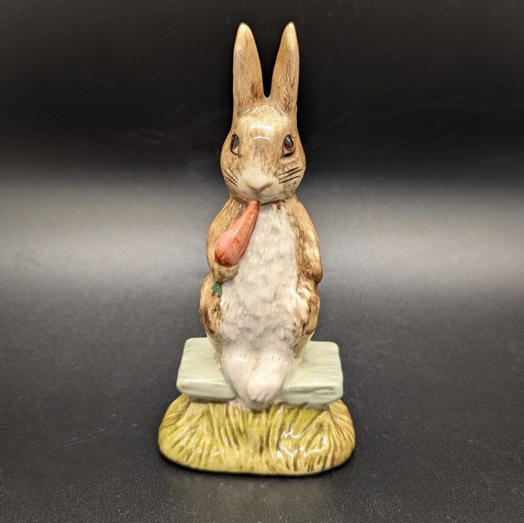 Ceramic Peter Rabbit by Beatrix Potter, Fierce Bad Rabbit Figurine ...